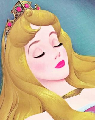 Sleeping Beauty - Animations Paint By Numbers - Num Paint Kit