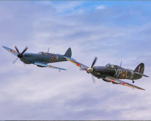 Supermarine Spitfire - Paint By Number - Num Paint Kit
