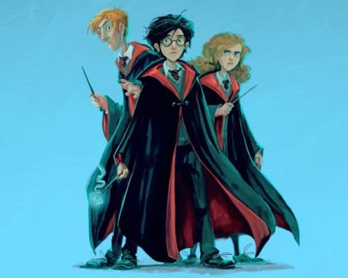 Harry Potter Art - Paint By Number - Num Paint Kit