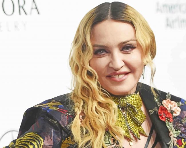 Madonna - Singers Paint By Numbers - Paint by numbers