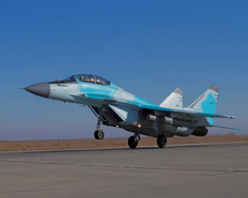 Mikoyan MiG 35 - Airplanes Paint By Numbers - Num Paint Kit