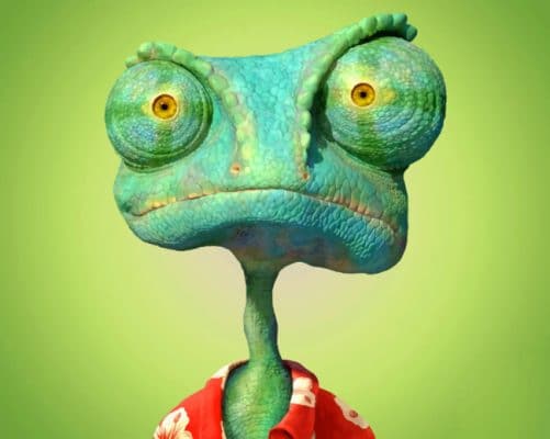 Rango Lizard Cartoon - Paint By Numbers - Num Paint Kit