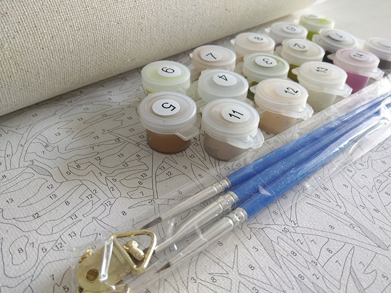 Solar System - Space Paint By Numbers - Num Paint Kit