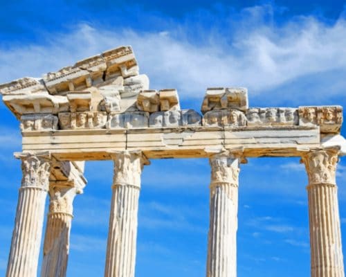 Apollo Temple - Paint By Numbers - Num Paint Kit