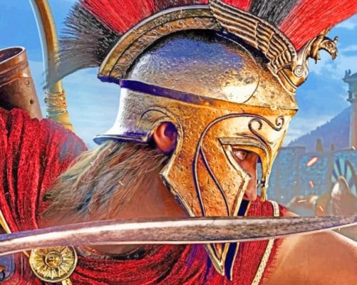 Assassin Creed Odyssey - Games Paint By Numbers - Num Paint Kit