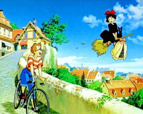 Studio Ghibli - Cartoons Paint By Number - Paint by numbers