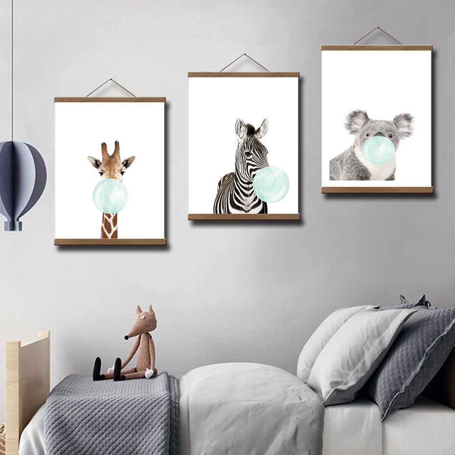 Magnetic Poster Frame - Num Paint Kit