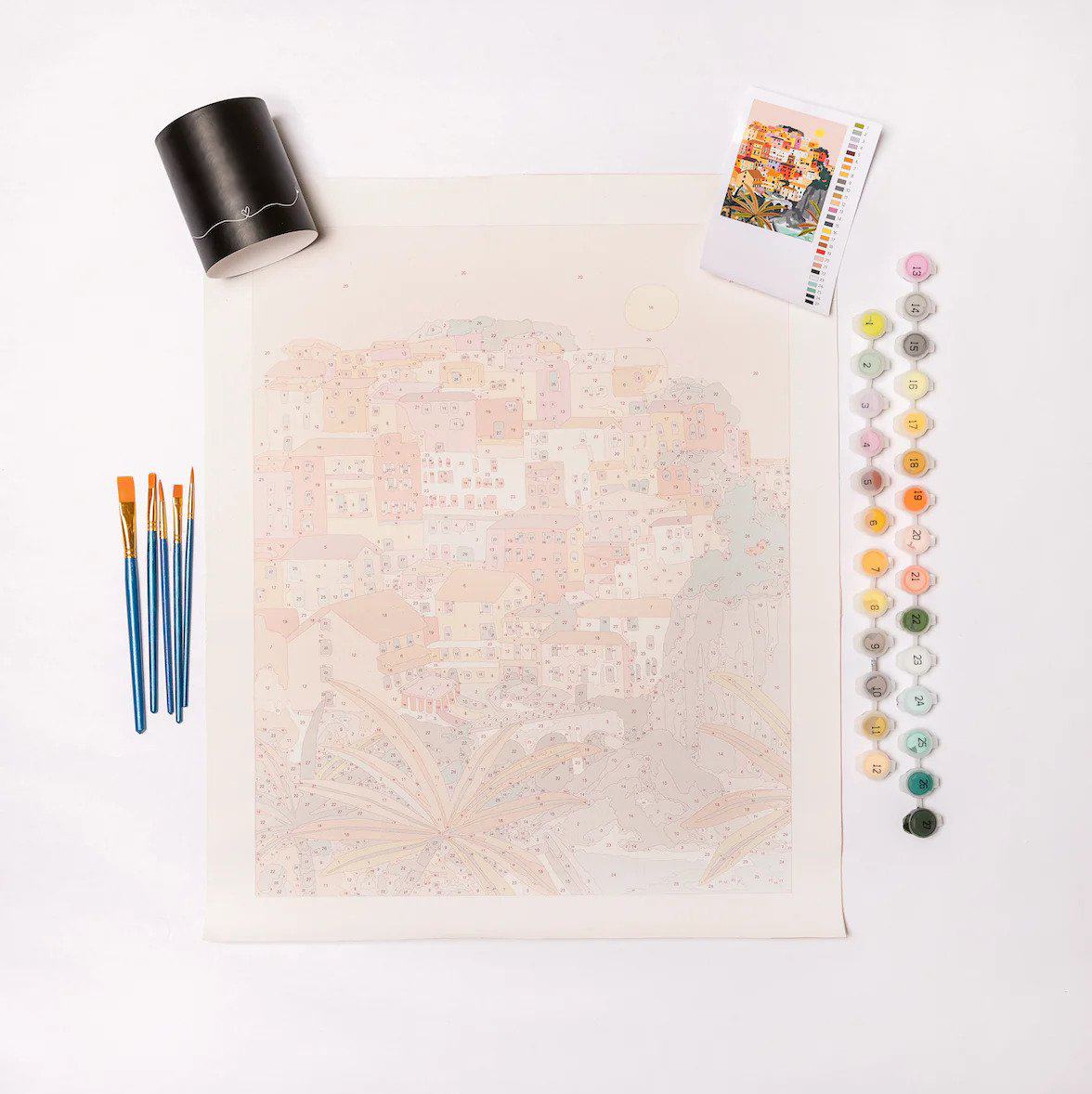 Paint By Numbers Personalized - Num Paint Kit