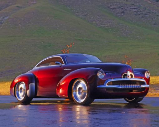 Vintage Muscle Car Paint By Number Num Paint Kit
