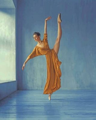 Ballet Dancer – Paint By Numbers - Num Paint Kit