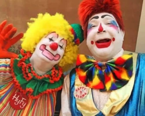 Funny Clowns - Paint By Numbers - Num Paint Kit