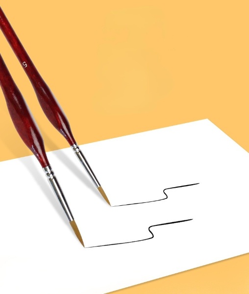 Detail Paint Brushes - Num Paint Kit