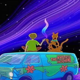 Stoner Scooby Doo - Paint By Number - NumPaint - Paint by numbers