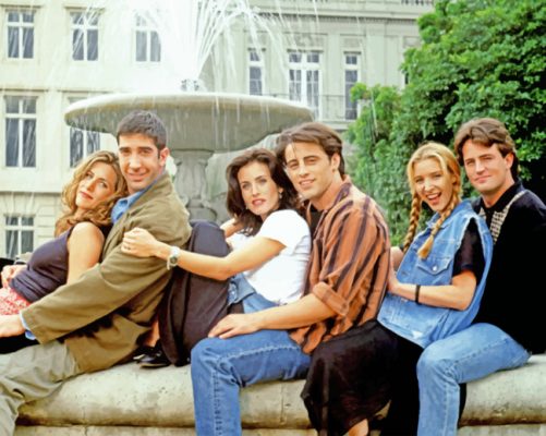 Aesthetic Friends - Paint By Numbers - Num Paint Kit