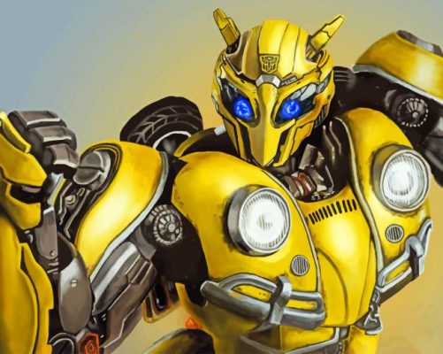 Bumblebee Movie - Paint By Number - Num Paint Kit