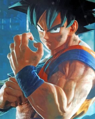 Goku - Paint By Number - Num Paint Kit