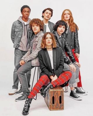 Stranger Things - Paint By Number - Num Paint Kit