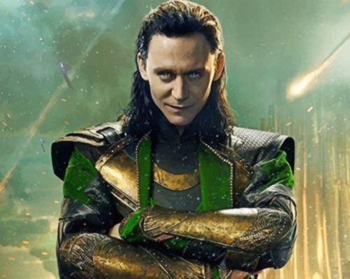 Loki Tom Hiddleston - Paint By Number - Num Paint Kit