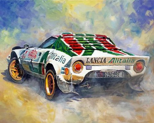 Race Car - Paint By Number - Num Paint Kit