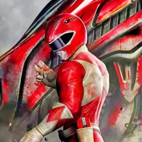 Power Ranger - Paint By Number - NumPaint - Paint by numbers
