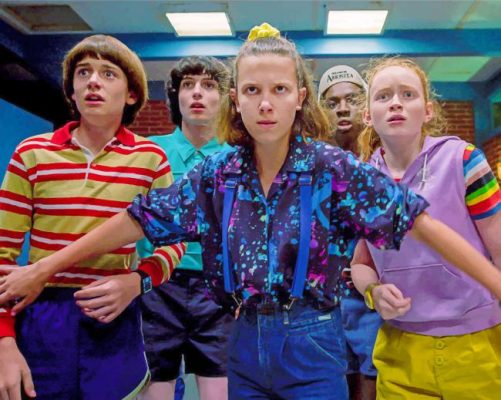 Stranger Things - Paint By Number - Num Paint Kit