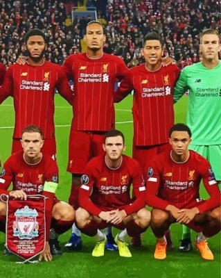 Liverpool Fc – Paint By Number - Num Paint Kit
