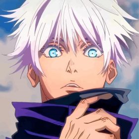 Satoru Gojo Smoking - Paint By Numbers - Num Paint Kit