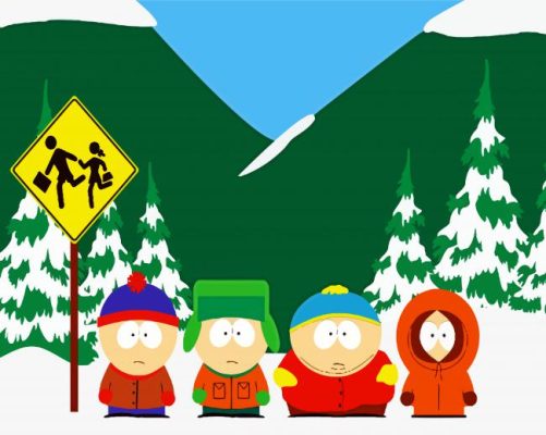 Southpark - Paint By Numbers - Num Paint Kit