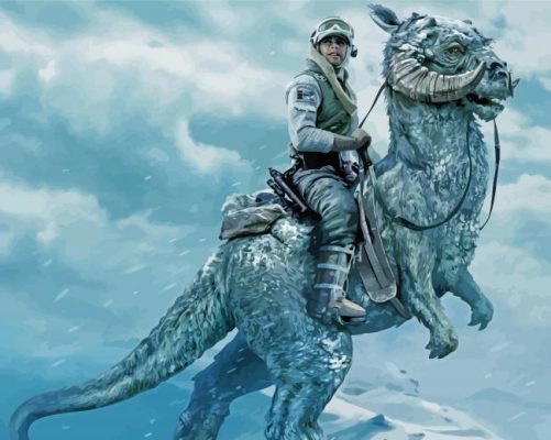 Illustration Hoth - Paint By Numbers - Num Paint Kit