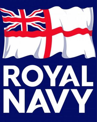 Royal Navy - Paint By Numbers - Num Paint Kit