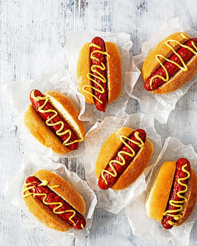 Mini Hot Dogs - Paint By Numbers - Num Paint Kit