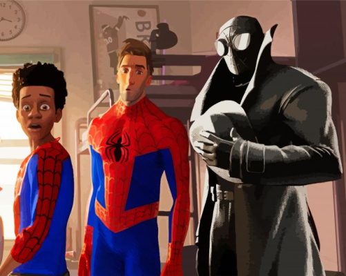 Spiderman Super Jumbo – Paint By Number - Num Paint Kit