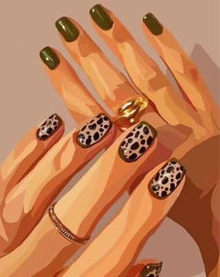 Aesthetic Nails - Paint By Numbers - Num Paint Kit