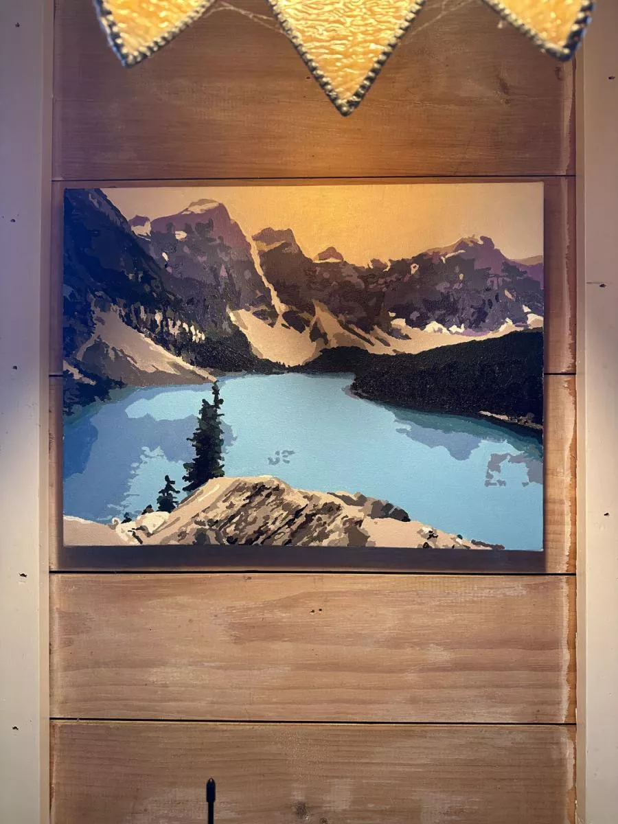 Custom Paint By Numbers Landscape - Num Paint Kit